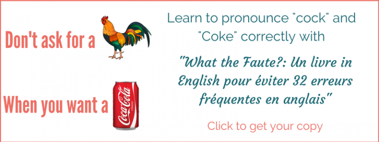 Avoid 4 Very Embarrassing English Pronunciation Mistakes