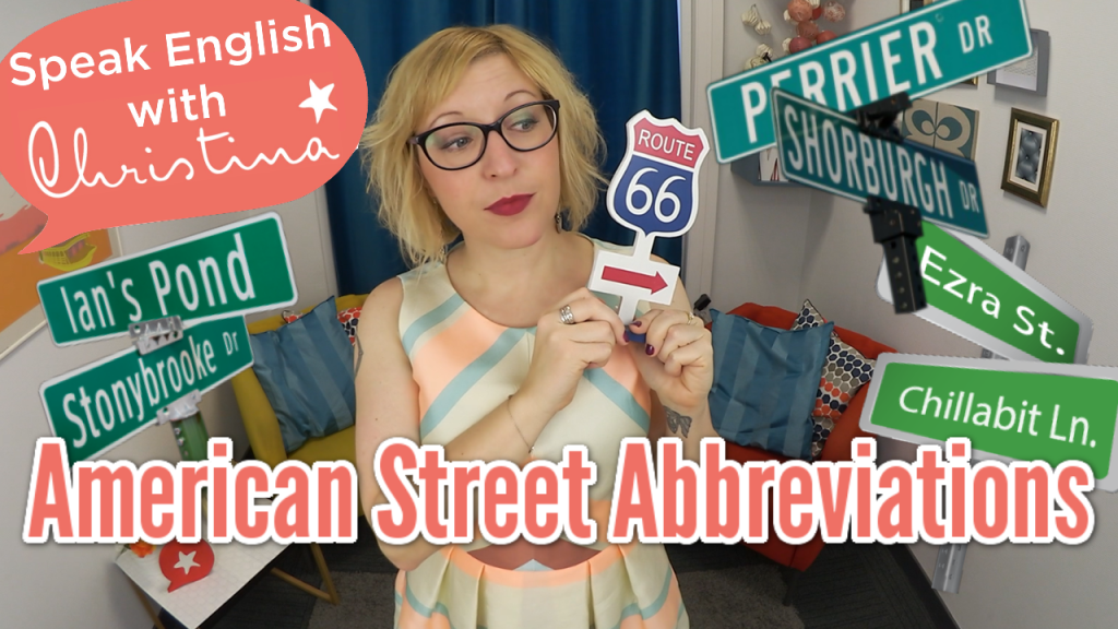 American Street Types & Abbreviations | Learn English Online